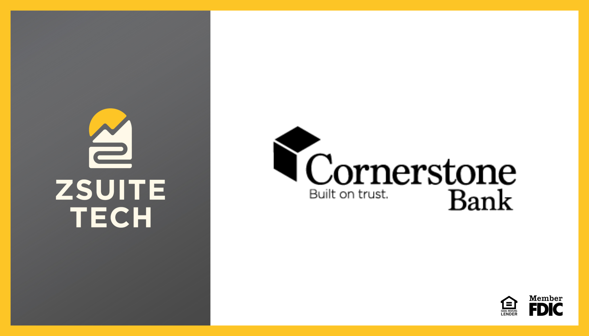 Cornerstone Bank Partners with ZSuite Tech to Unveil ZEscrow, a Digital Escrow Management Platform